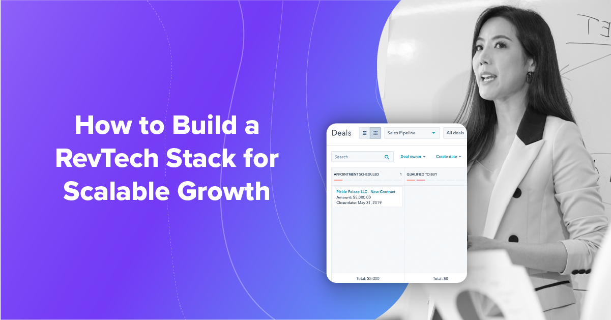 How to Build a RevTech Stack for Scalable Growth